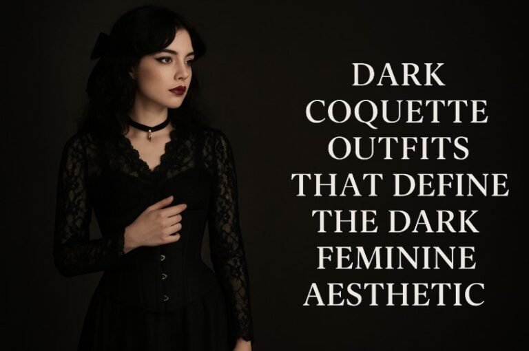 Dark Coquette Outfits for the Dark Feminine Look